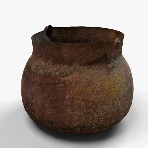 3D OLD BROKEN POT - TurboSquid 1769390