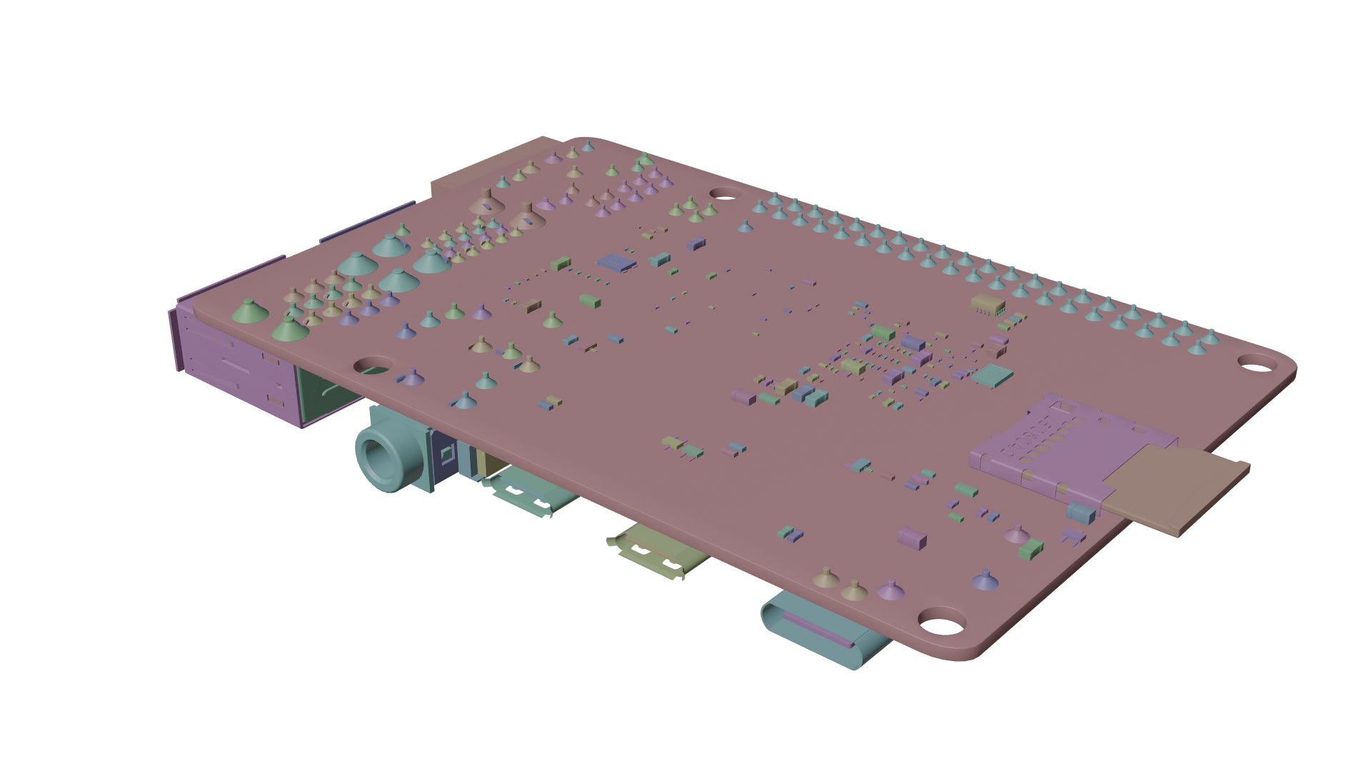 Raspberry Pi 4 3D Model - TurboSquid 1737753