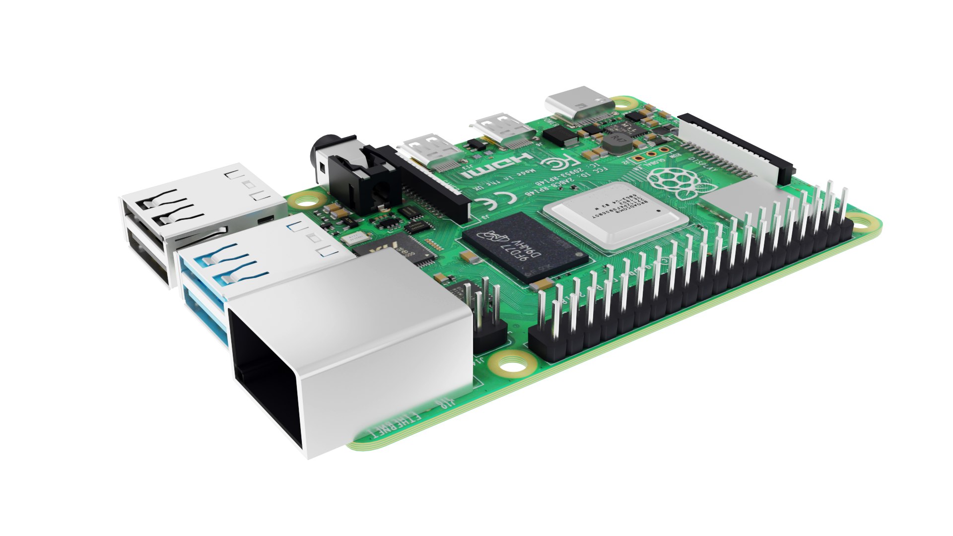 Raspberry Pi 4 3D Model - TurboSquid 1737753