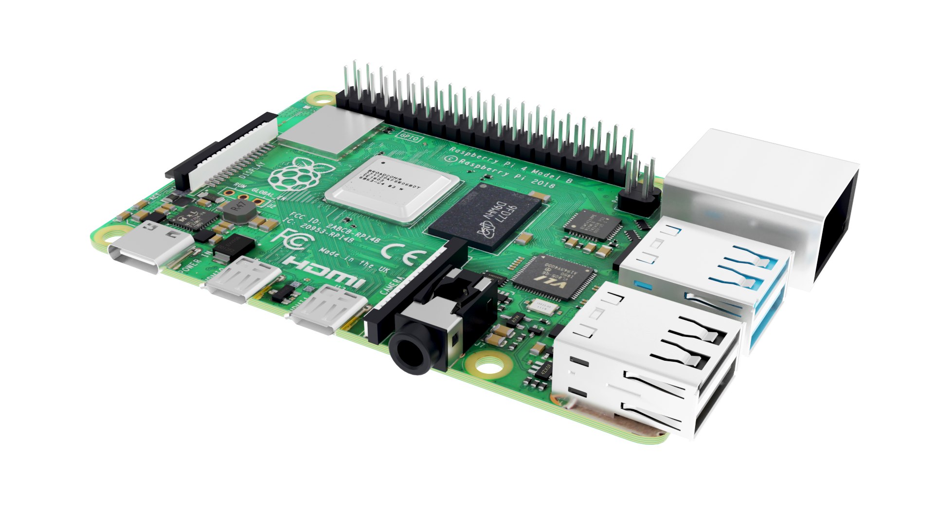Raspberry Pi 4 3D Model - TurboSquid 1737753