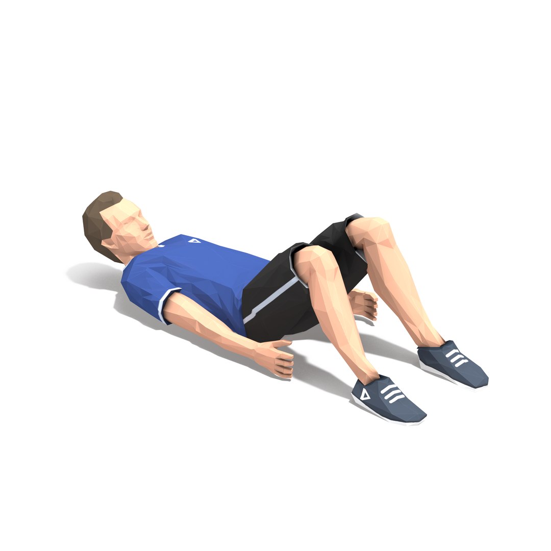 3D model exercise man - TurboSquid 1706199