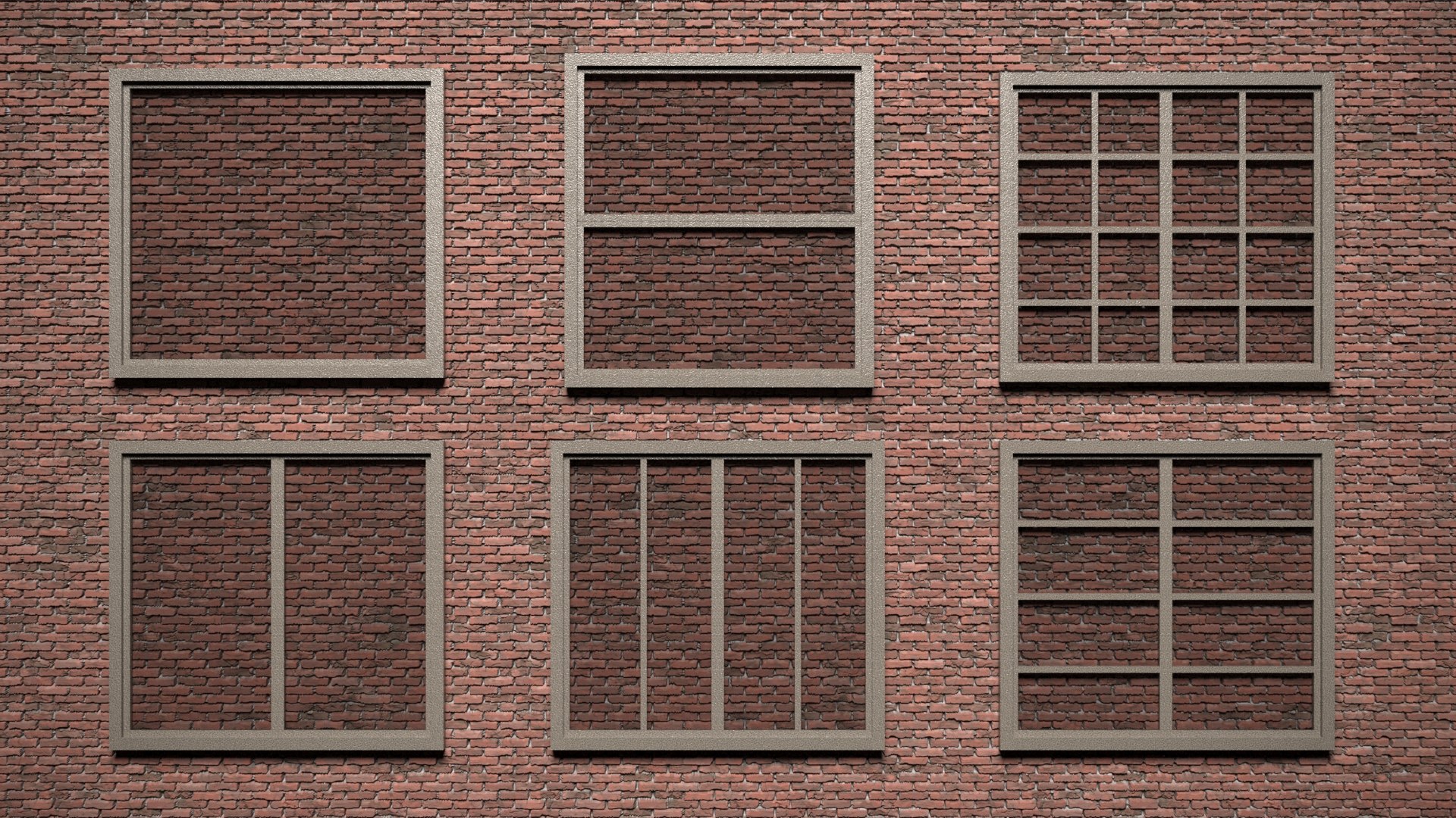 3D Low Poly Window Model - TurboSquid 2027922