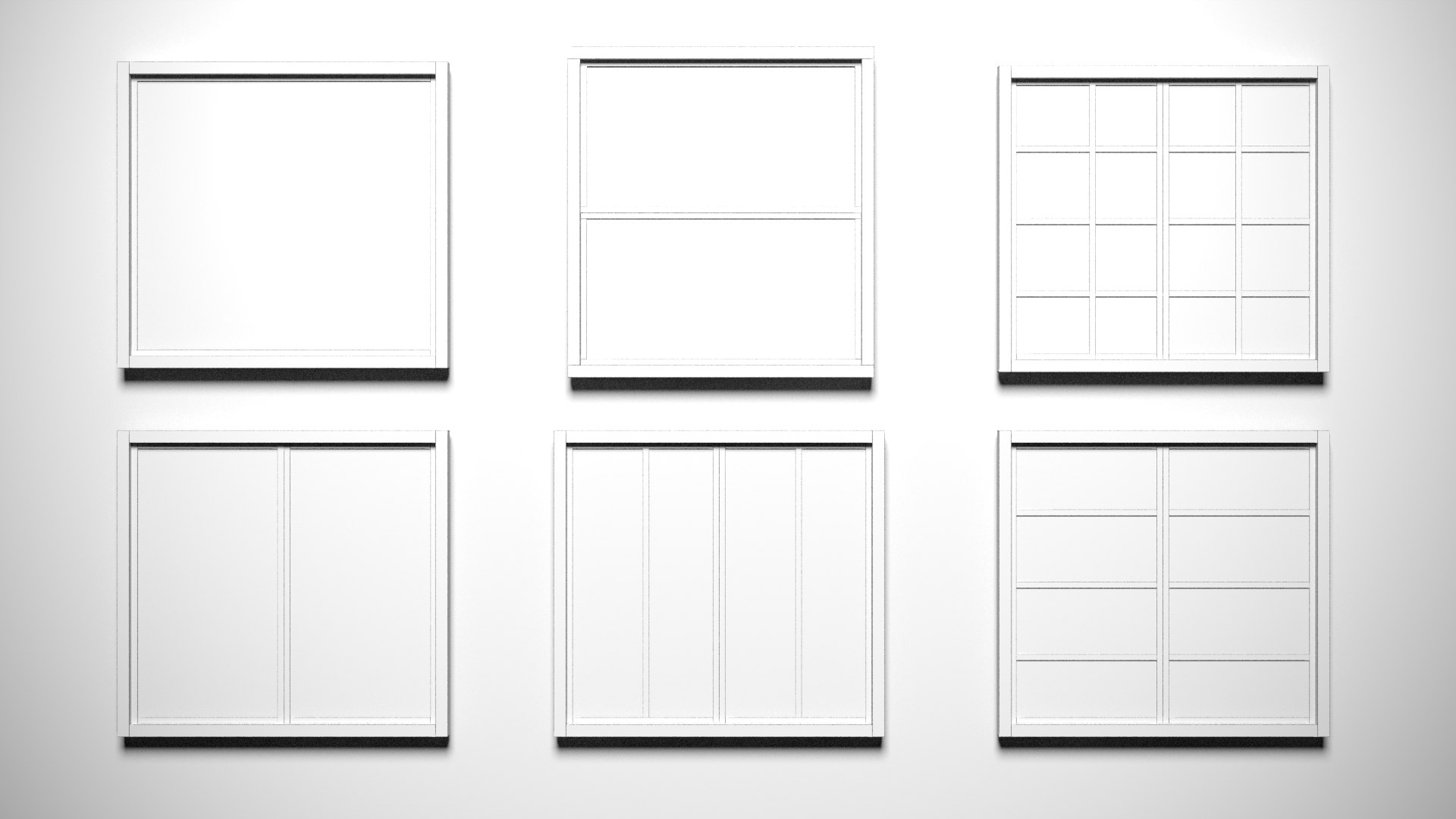 3D Low Poly Window Model - TurboSquid 2027922