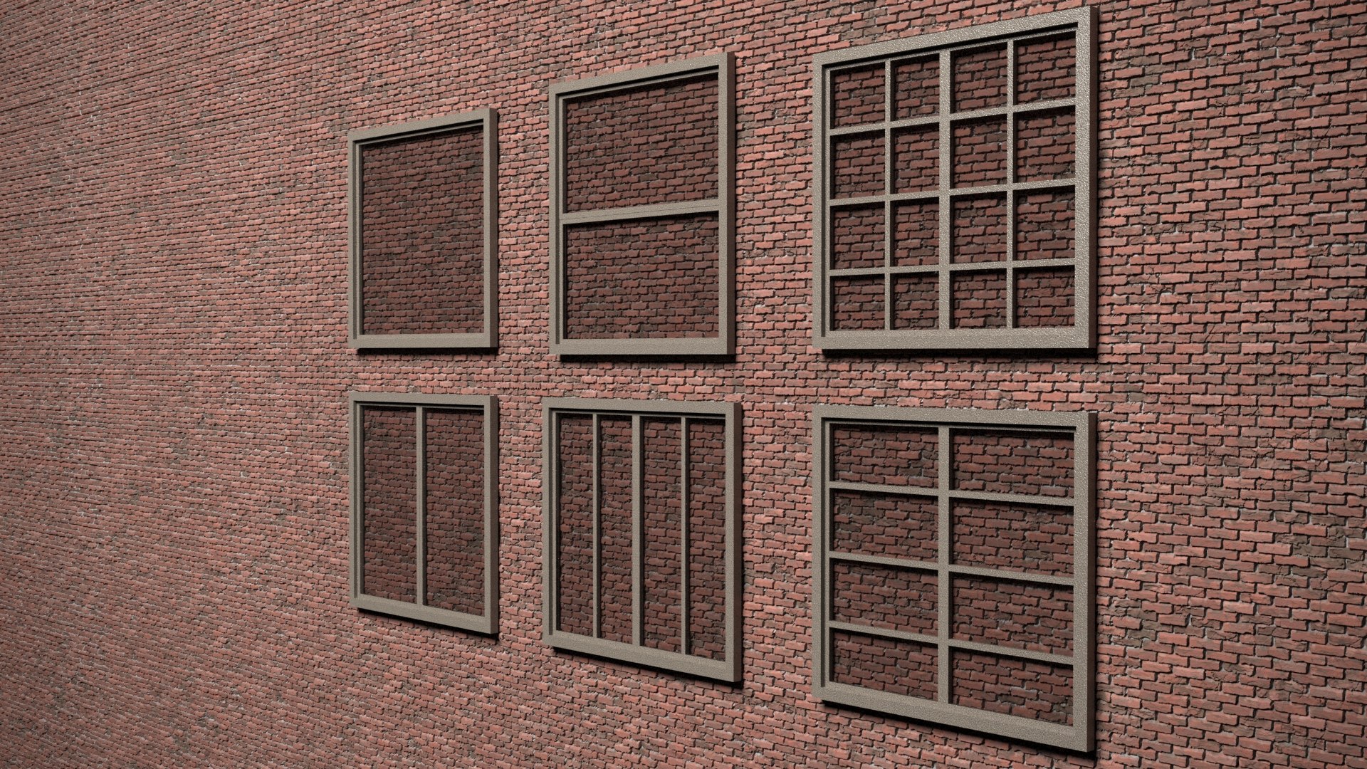 3D Low Poly Window Model - TurboSquid 2027922