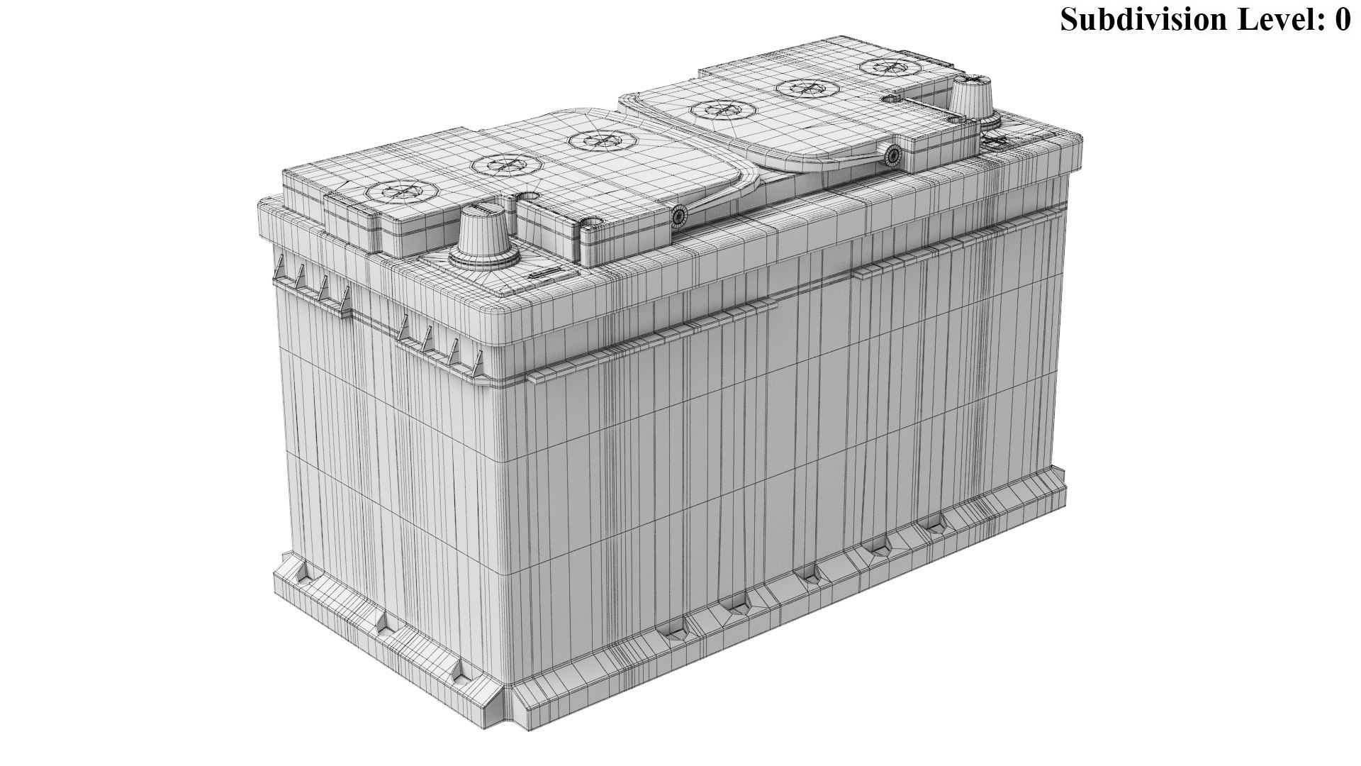 3D Car Battery Model - TurboSquid 1873793