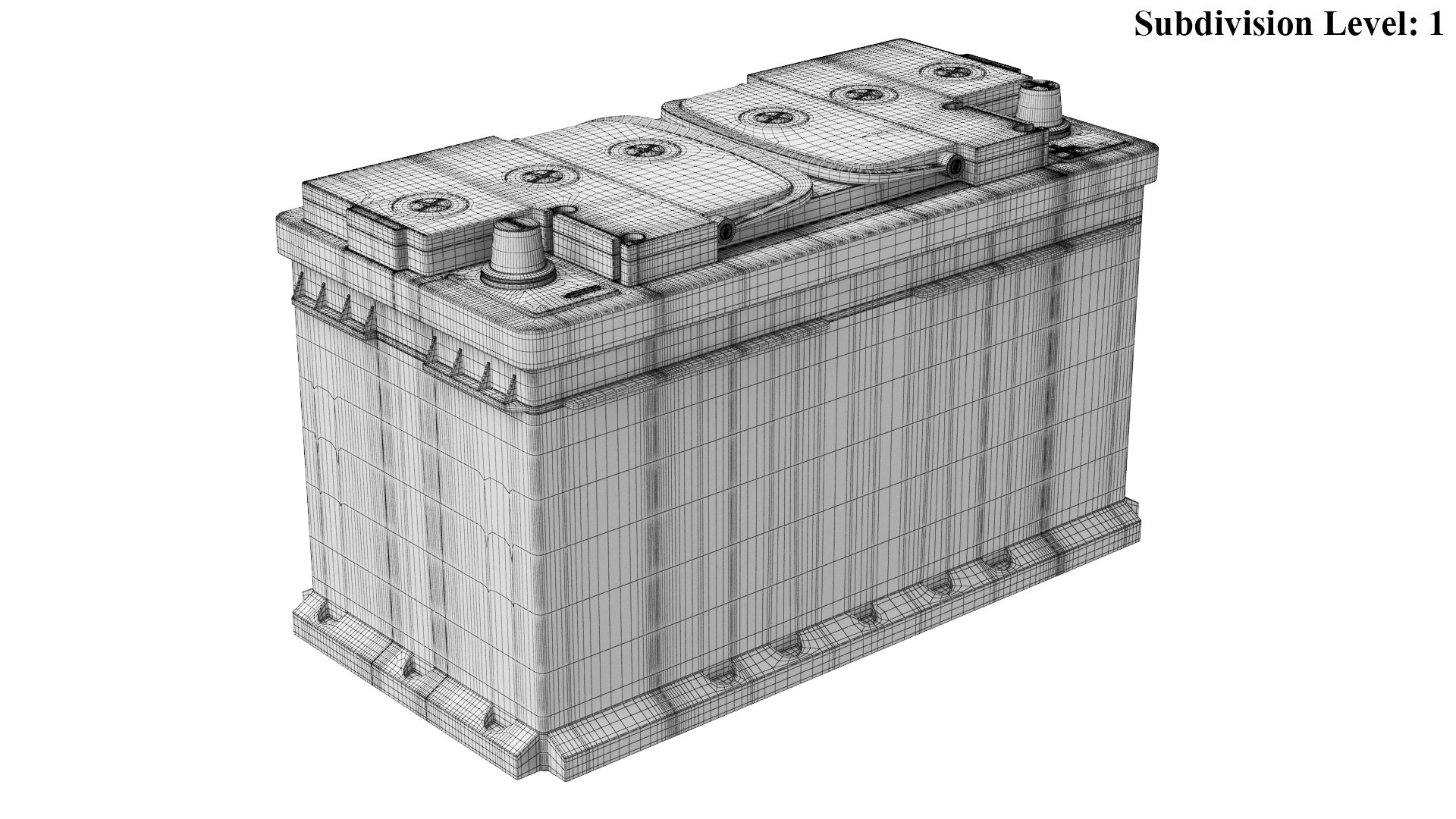 3D Car Battery Model - TurboSquid 1873793