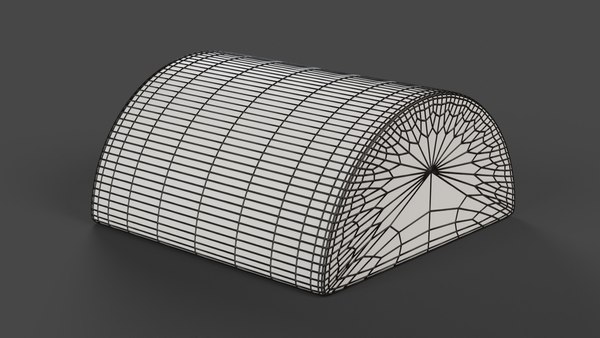 Building Block Semicircle 3D model - TurboSquid 1775469