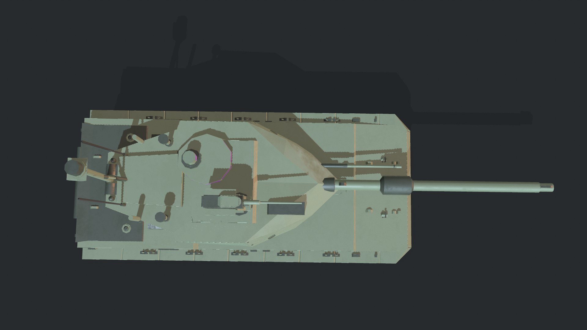 3D Modern MBT Tank model - TurboSquid 1774537