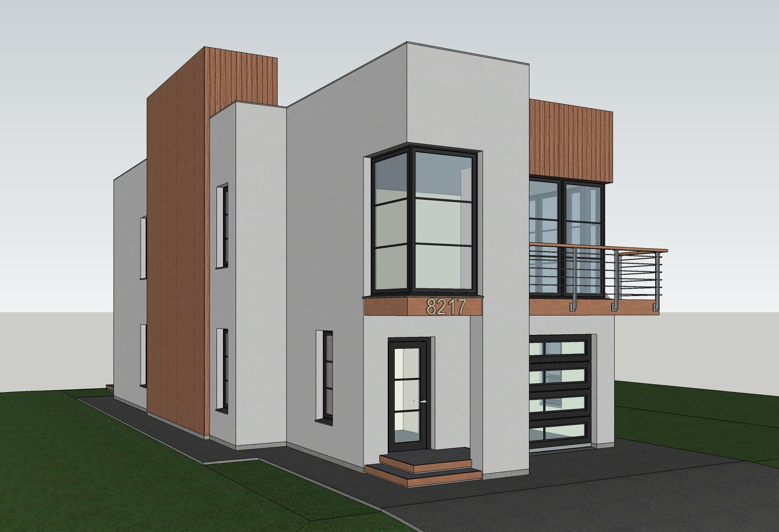 3D Modern House - TurboSquid 1206898