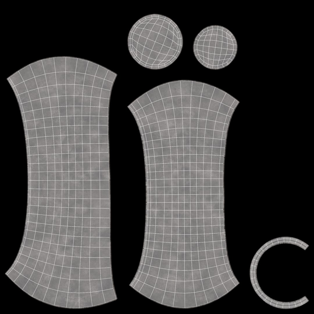 3D concrete pots model - TurboSquid 1652271