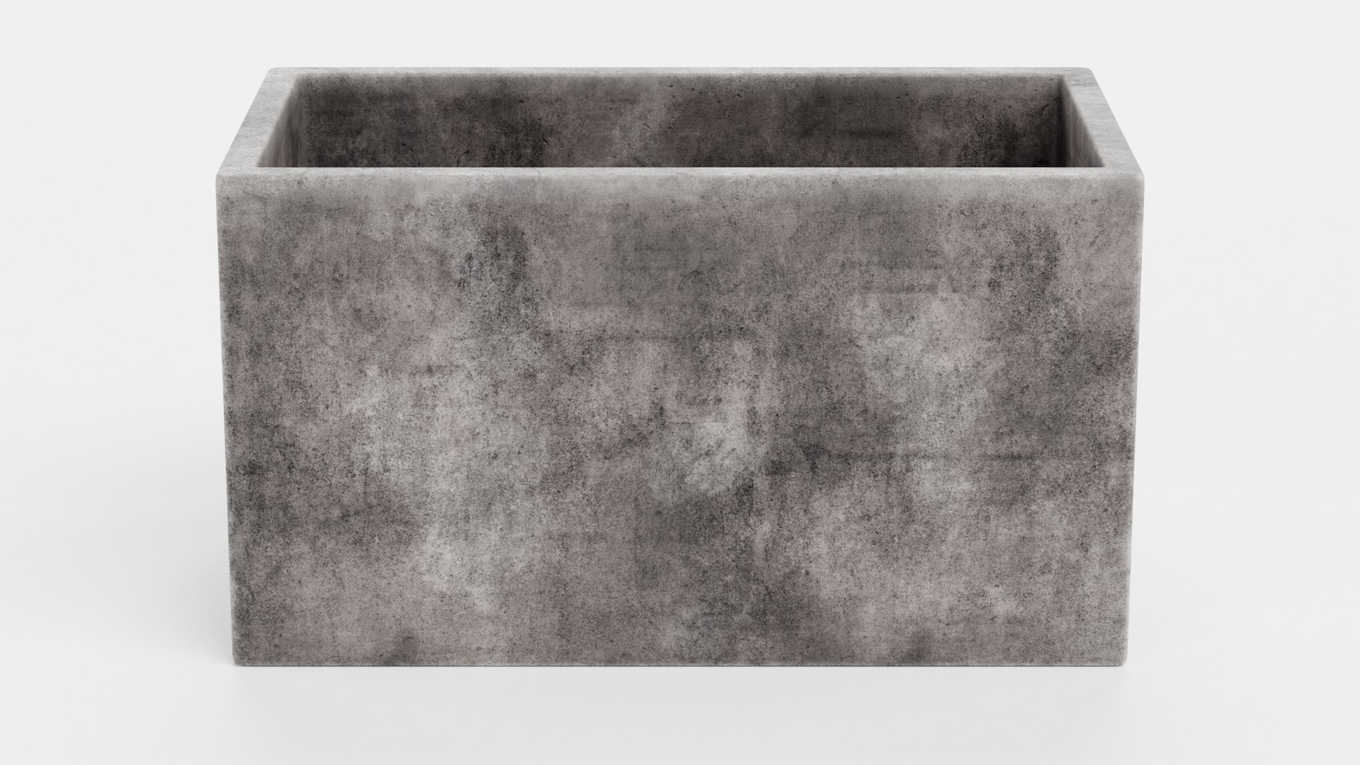 3D concrete pots model - TurboSquid 1652271