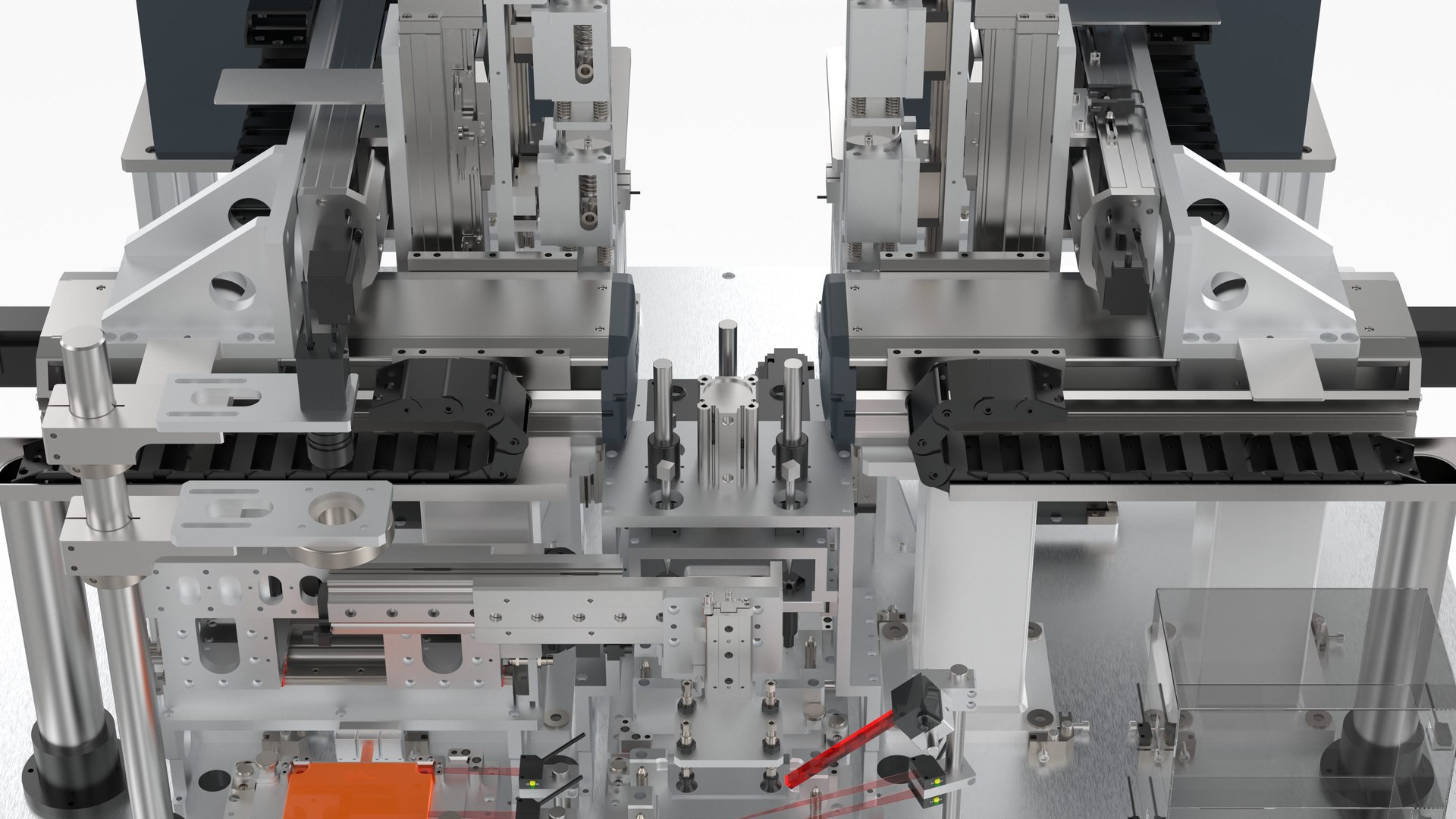 Automatic Double Shaft Lock Screw Machine Model - TurboSquid 2120367