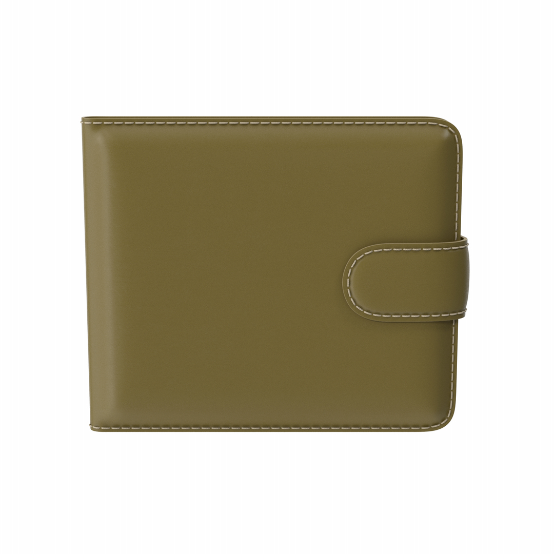 Green Wallet Model - TurboSquid 2253949