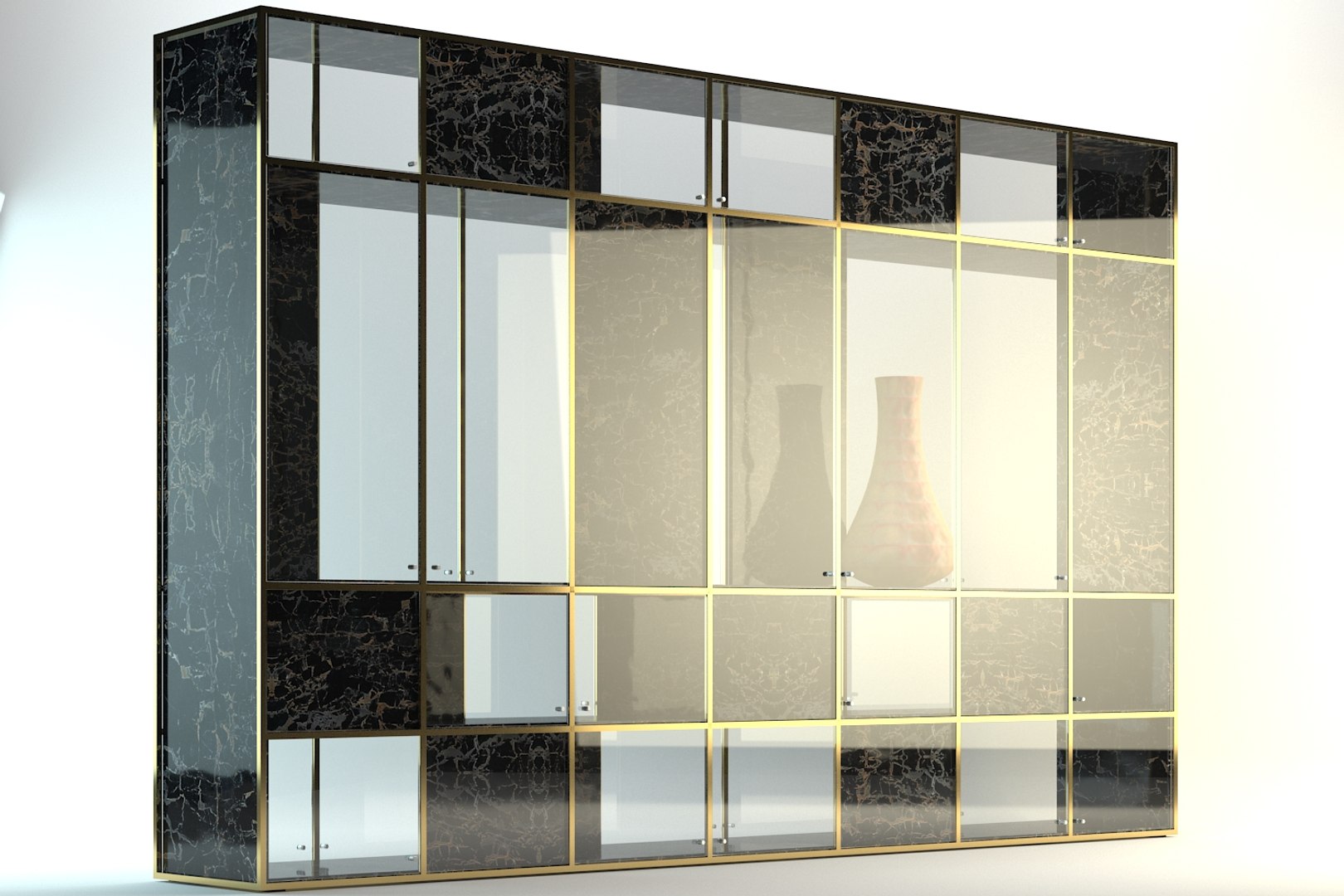 3d Model Room Display Cabinet
