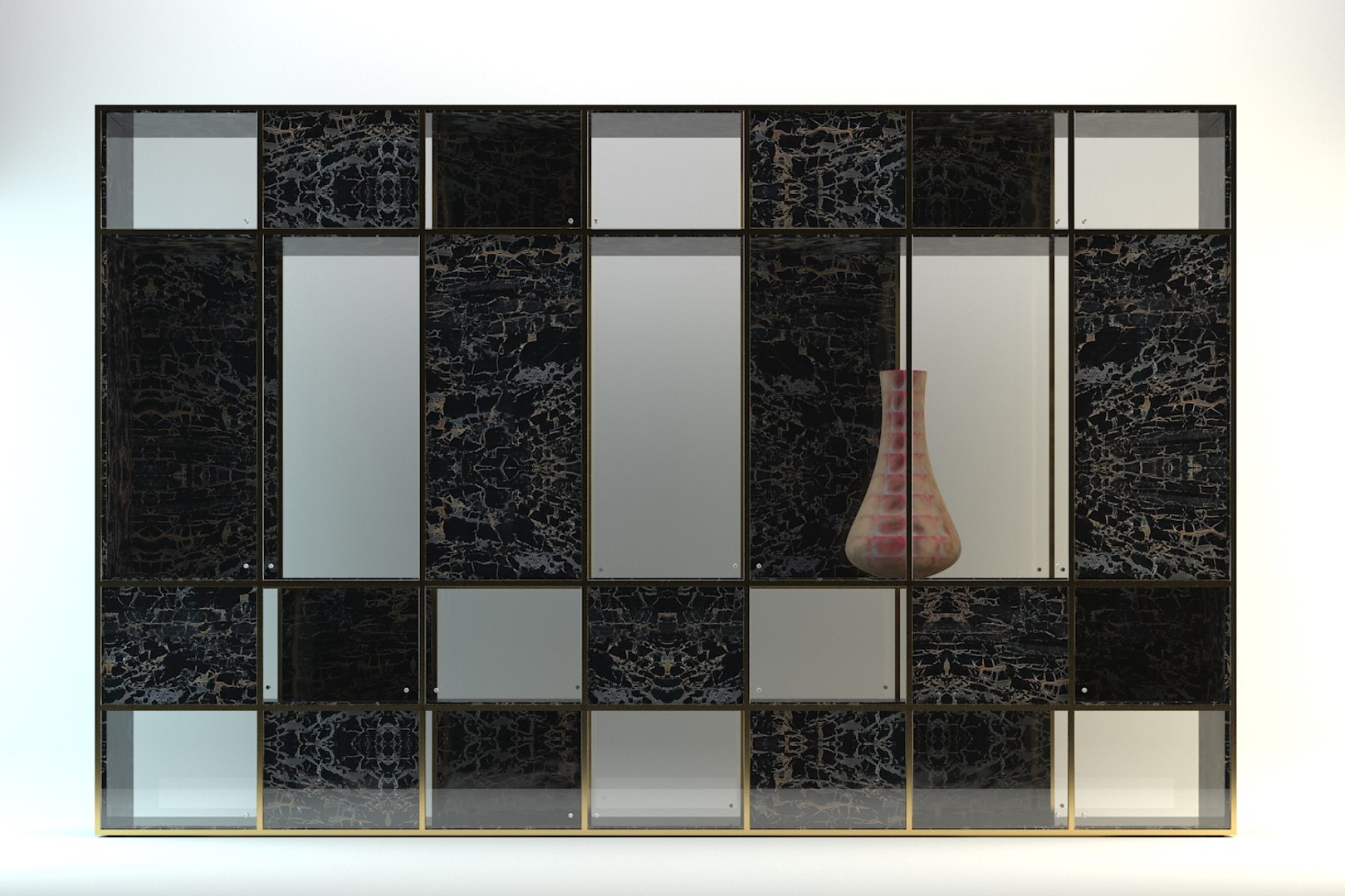 3d Model Room Display Cabinet