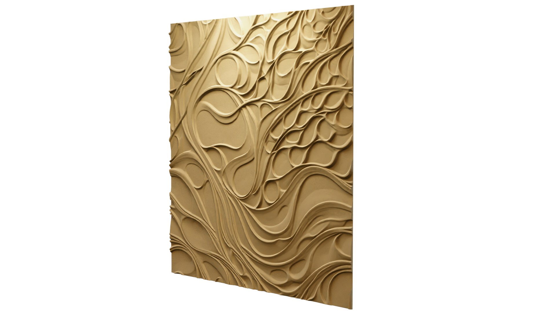 Modern Panel Wall Decor Set Wall Relief Mural CNC 138 3D - TurboSquid ...
