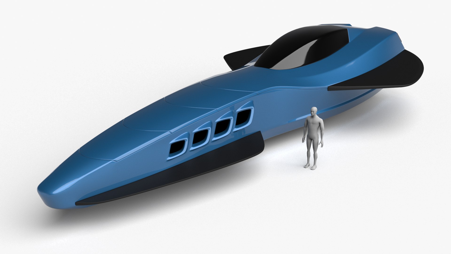 Racing Spaceship Gamma Velorum 3D Model - TurboSquid 2052259