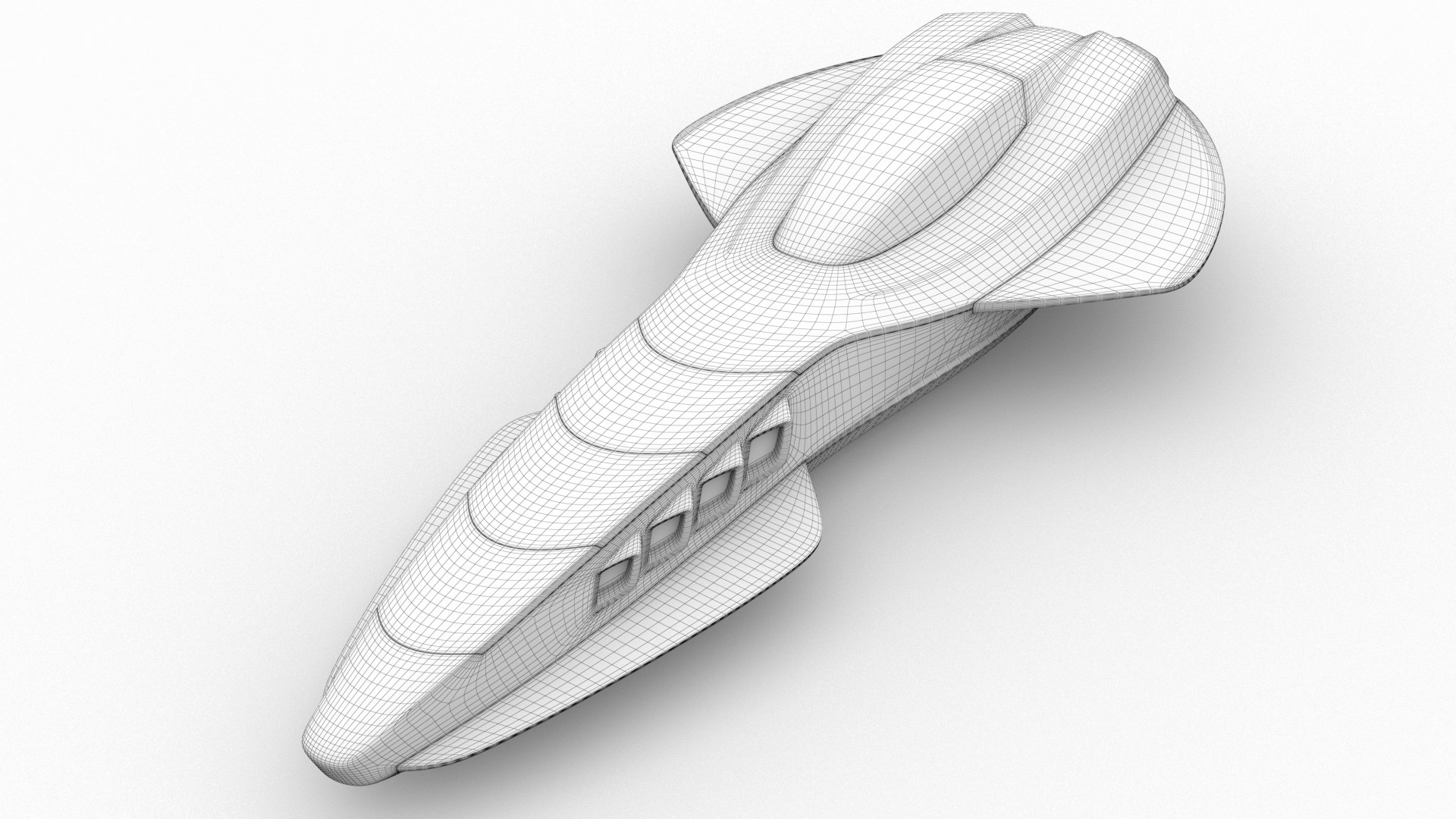 Racing Spaceship Gamma Velorum 3D Model - TurboSquid 2052259