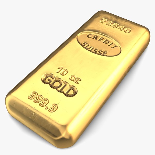 3d gold bar 1