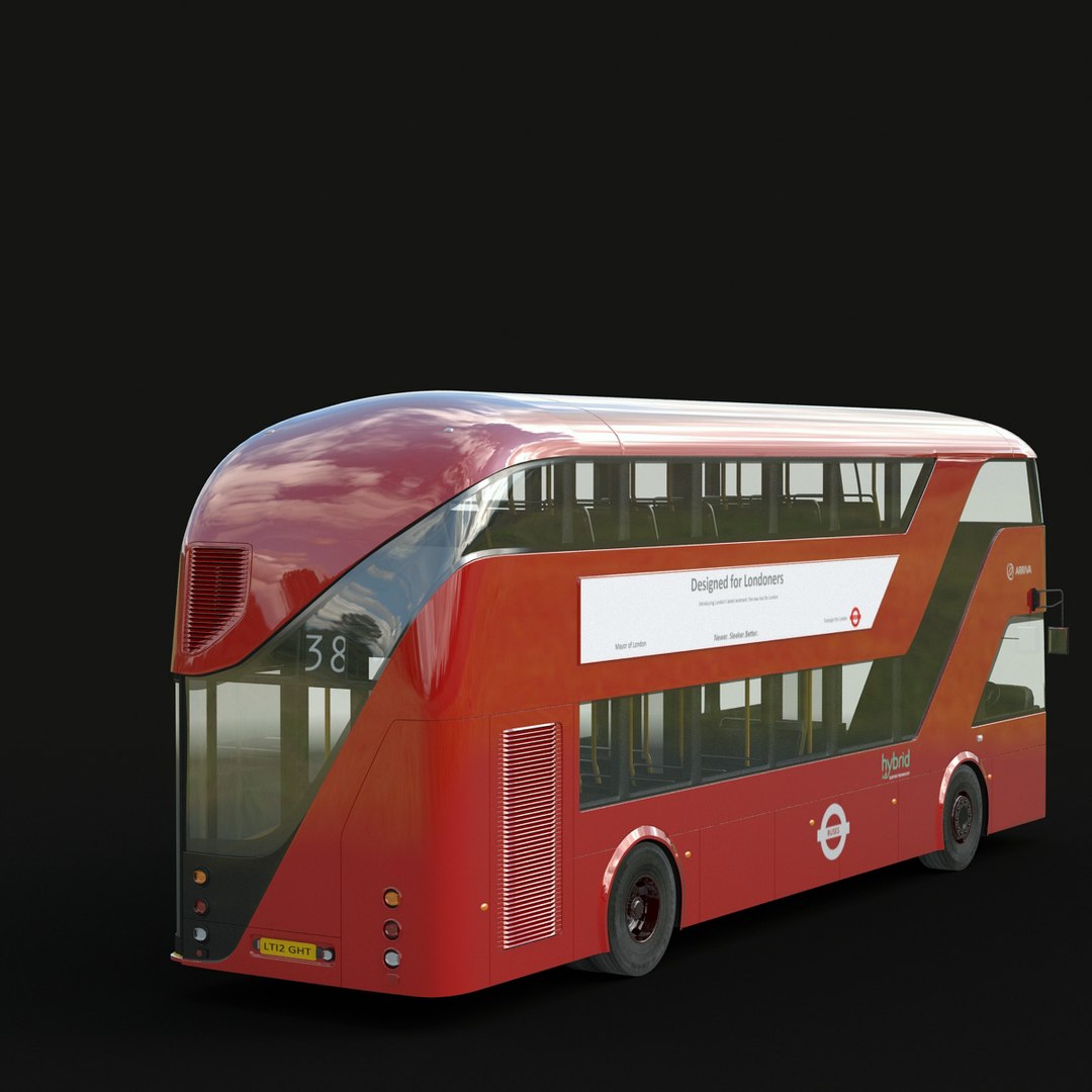 3d New Bus London Model