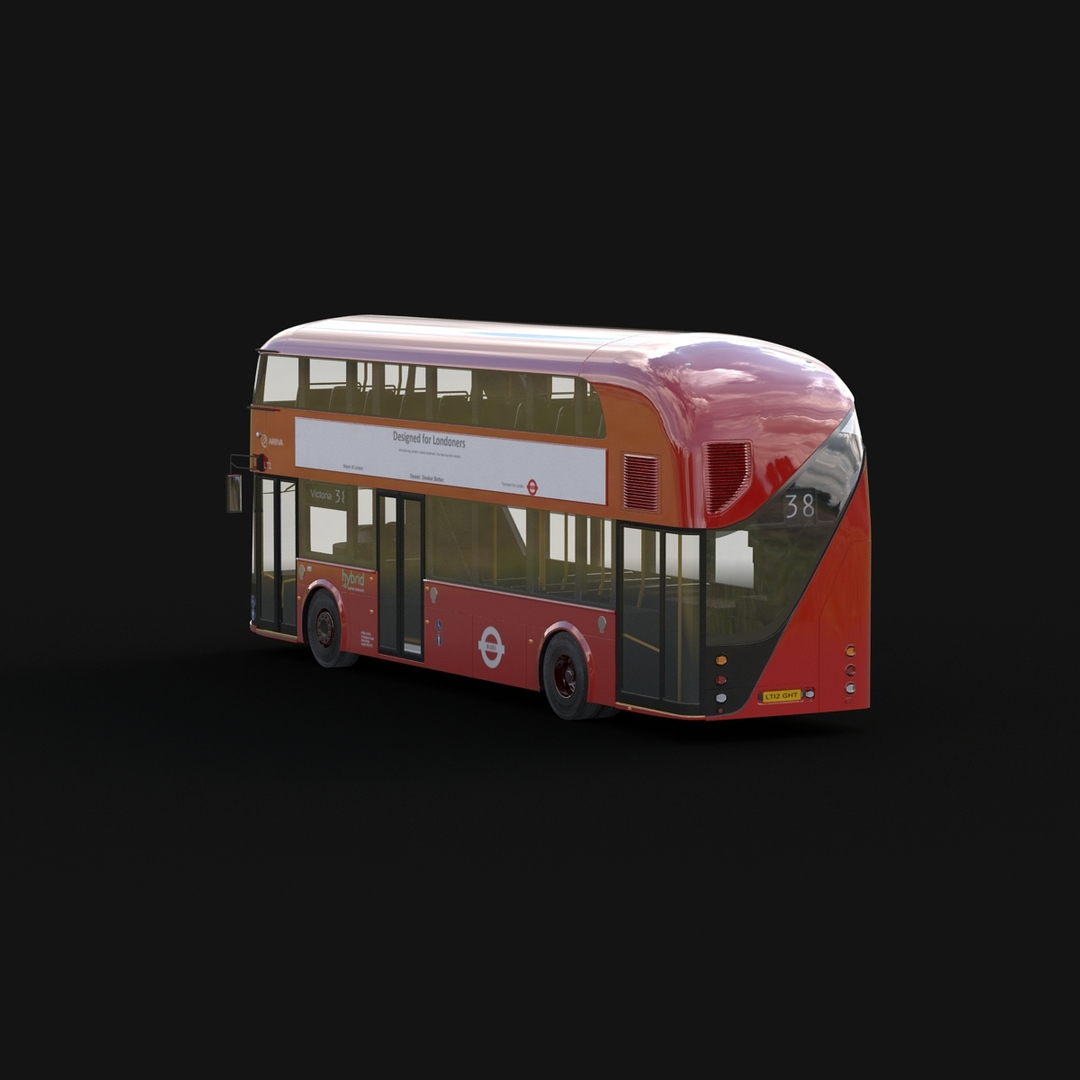 3d New Bus London Model