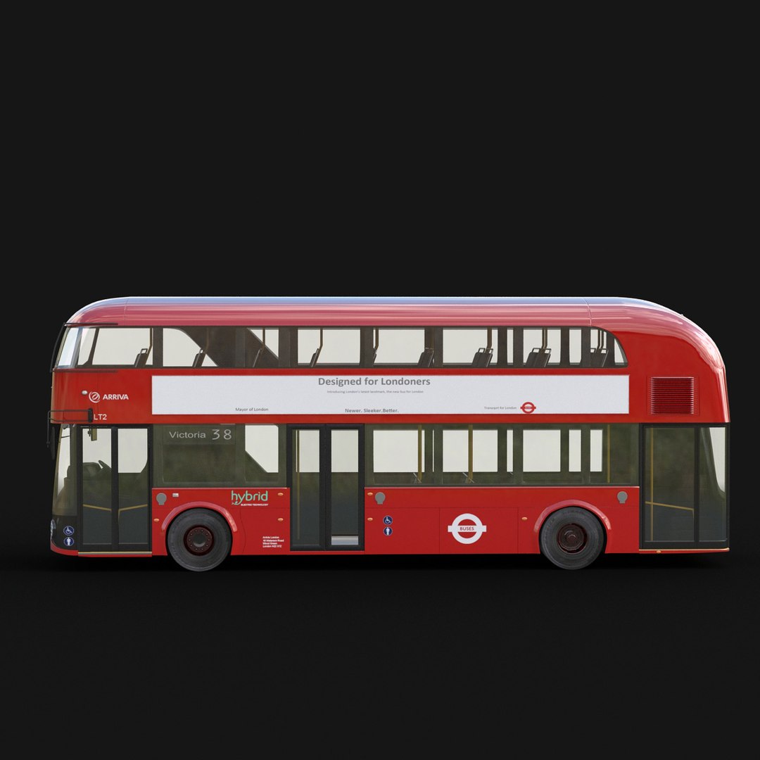 3d New Bus London Model
