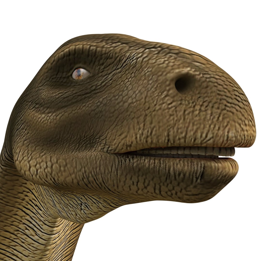 brontosaurus pose 1 3d 3ds
