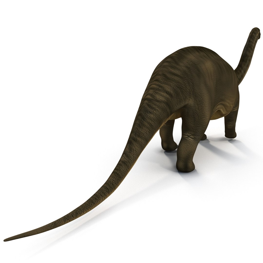 brontosaurus pose 1 3d 3ds