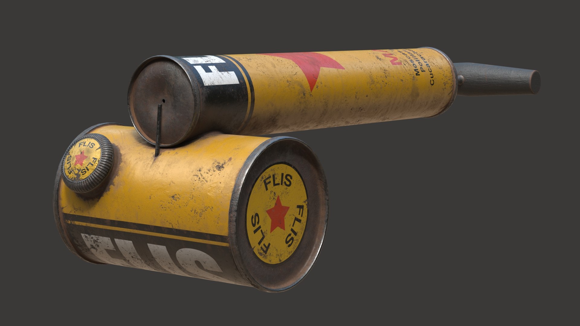 Vintage Insecticide Sprayer 3D Model - TurboSquid 1736023