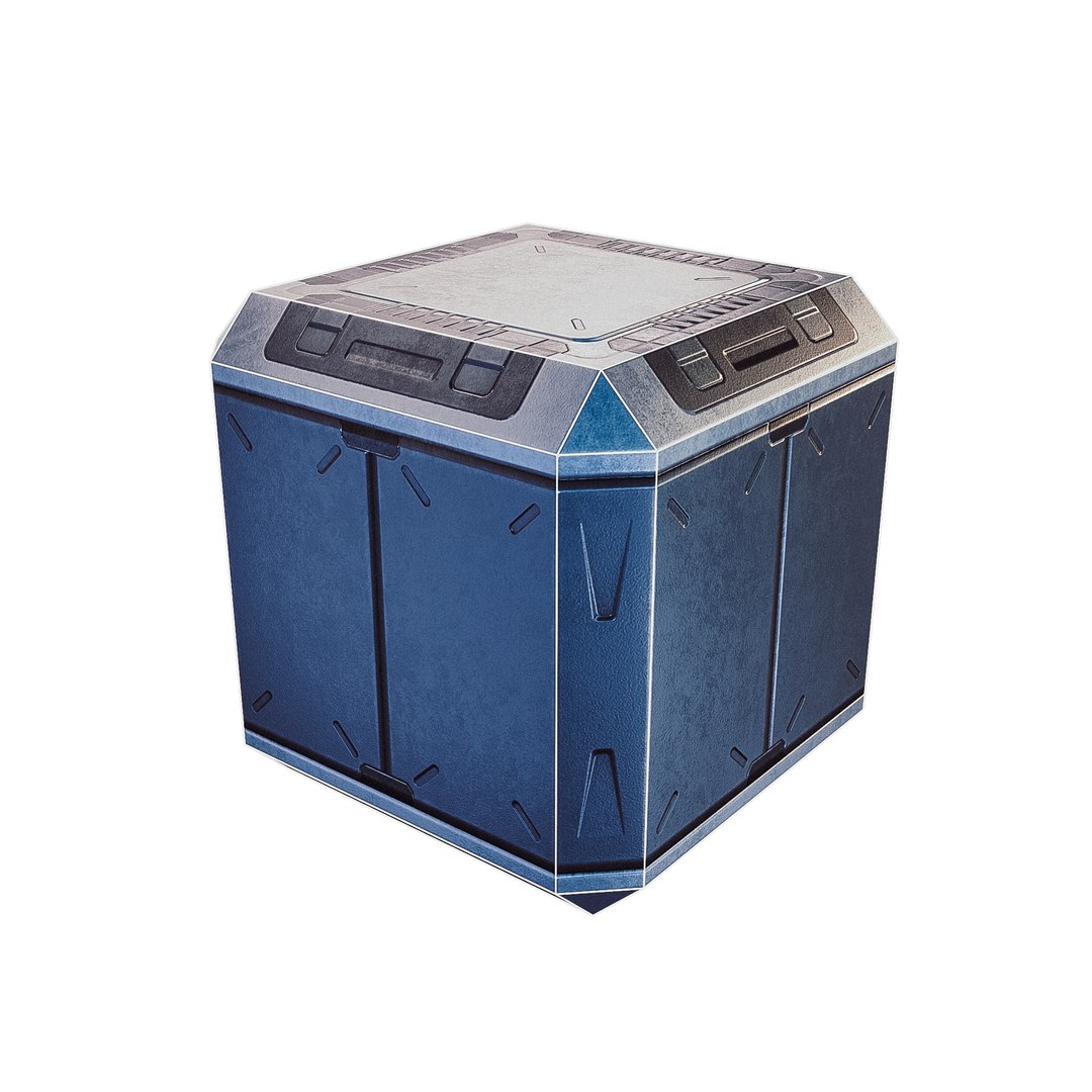 3D Sci-fi Pbr Box Model - TurboSquid 1347063