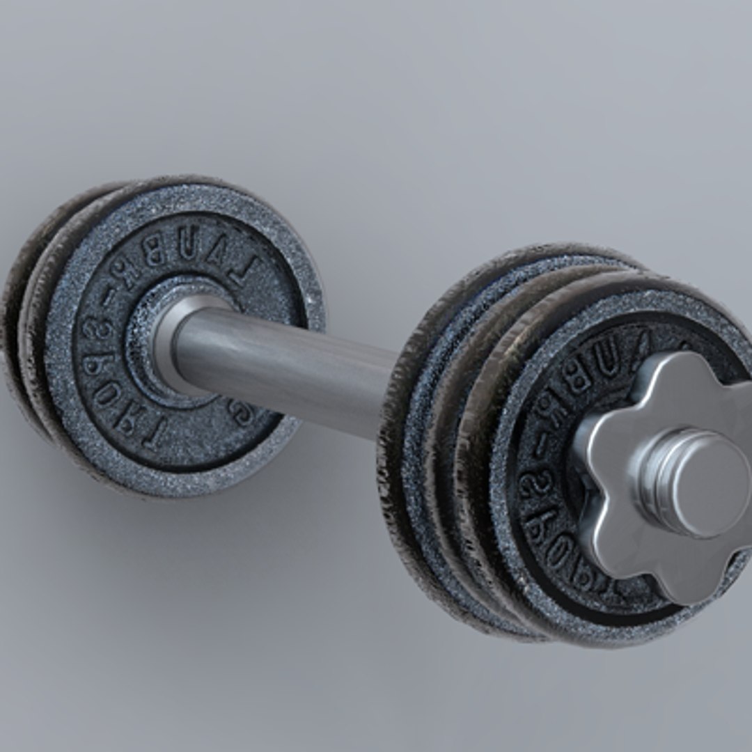 Dumbbell Benchpress Bench 3ds