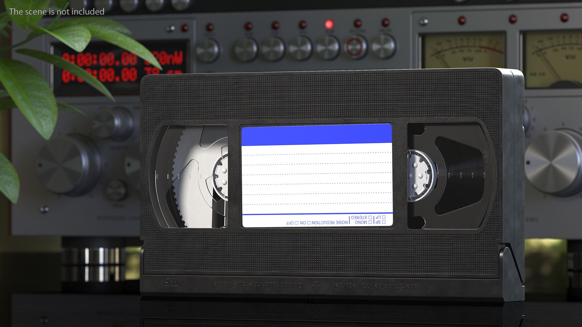 Vintage E180 VHS Video Tape 3D Model - TurboSquid 1787402