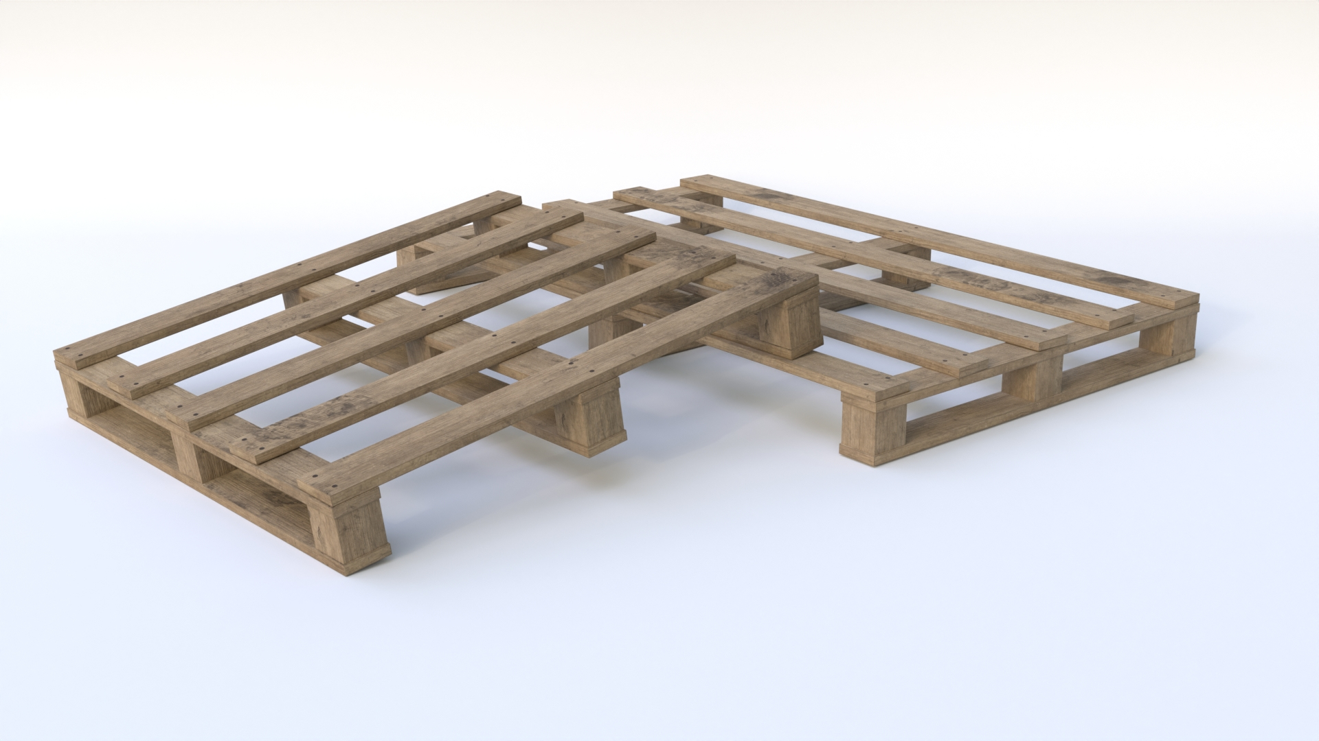 3D Pallets - TurboSquid 2101682