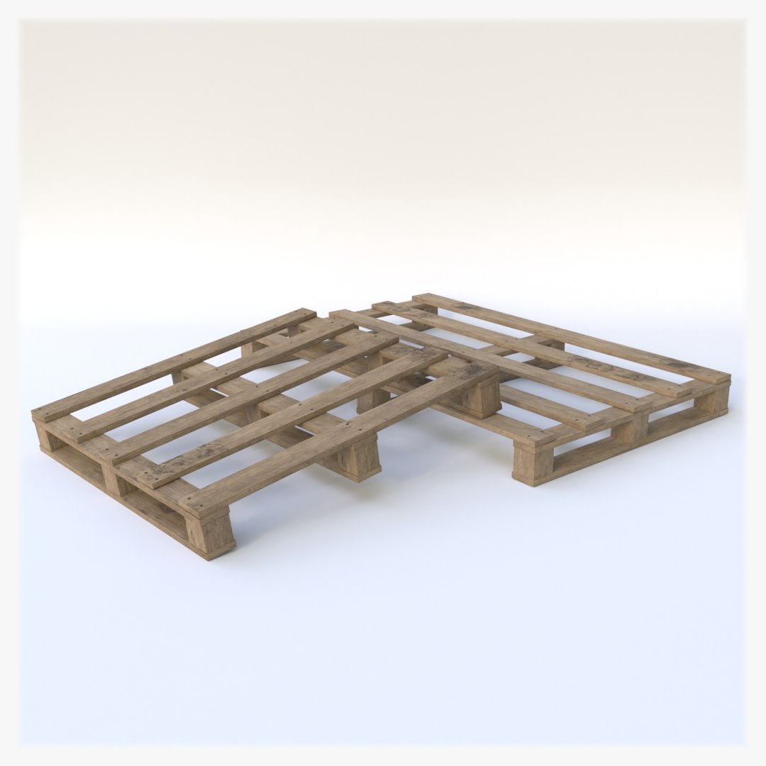 3D Pallets - TurboSquid 2101682