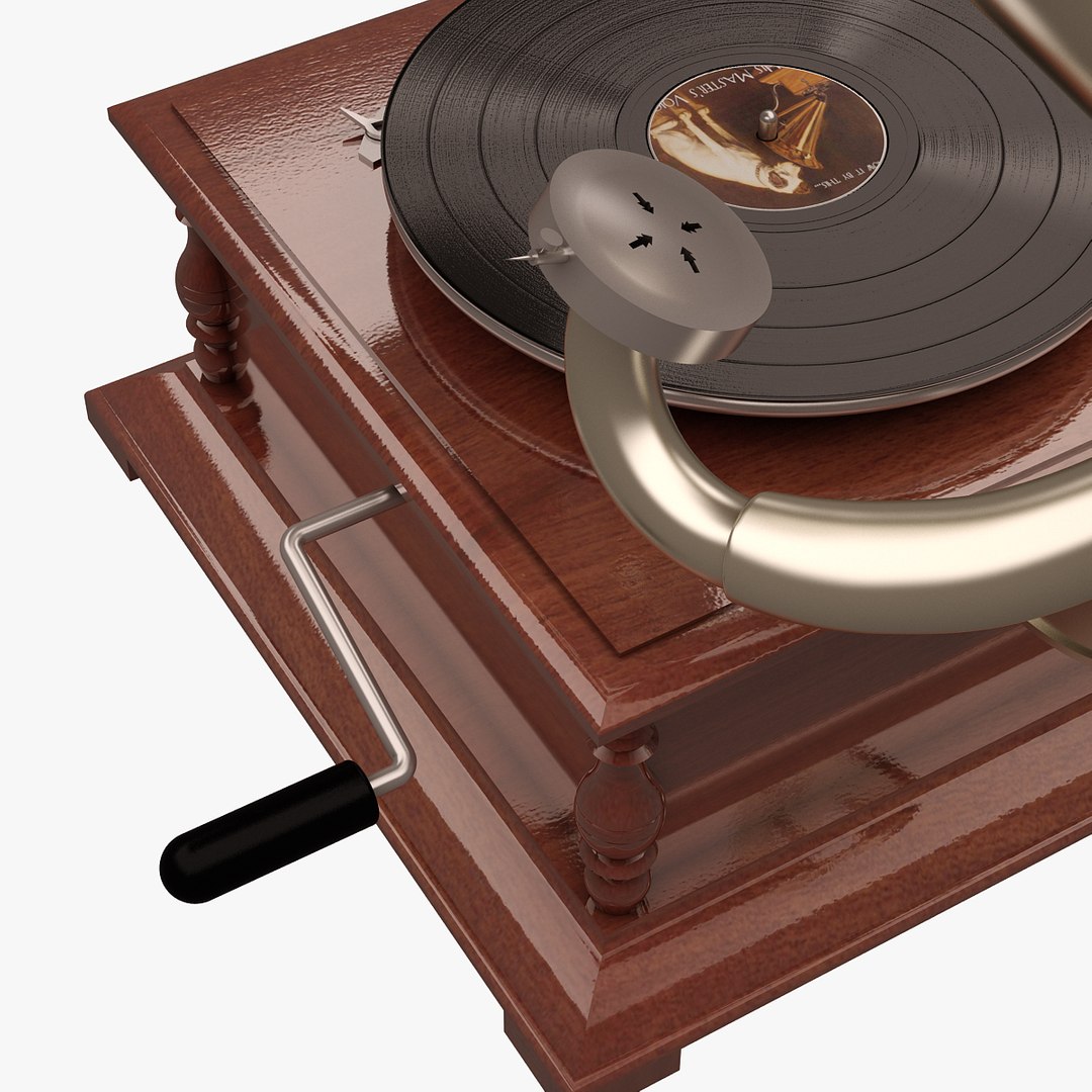 Gramaphone Voice 3d Model