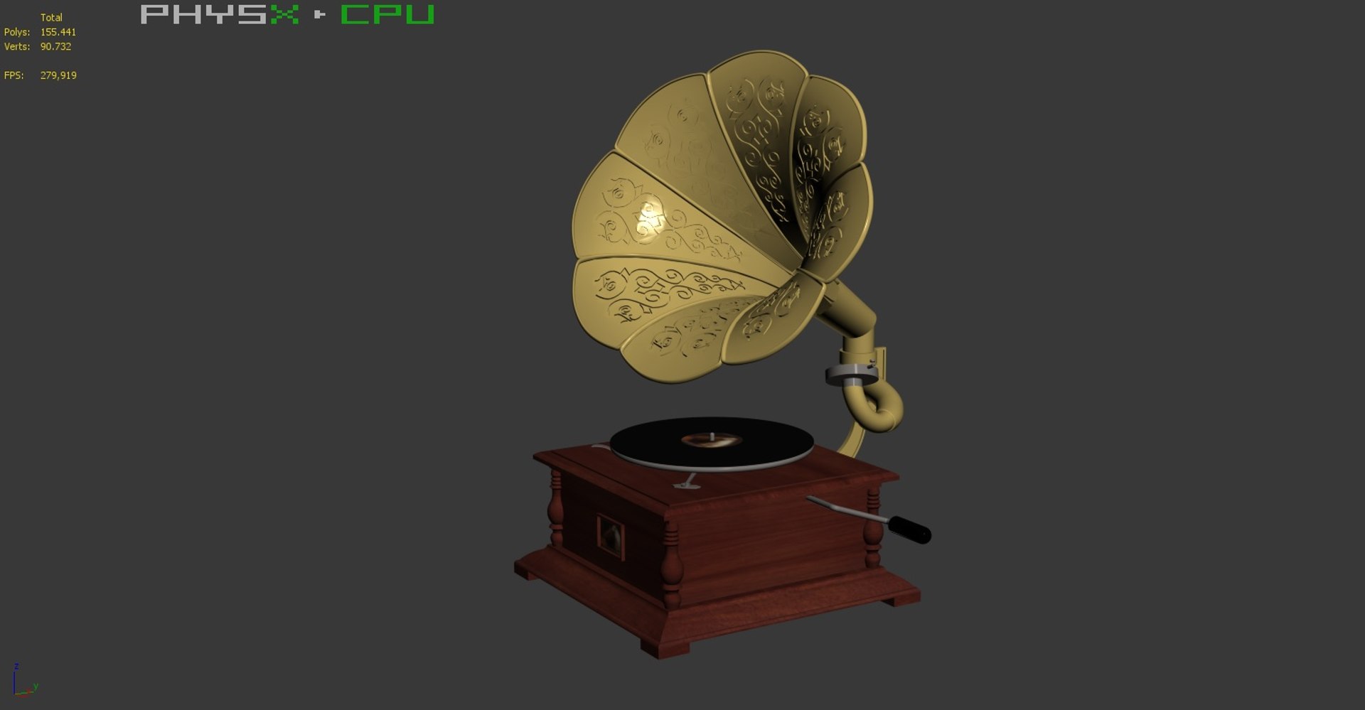 Gramaphone Voice 3d Model