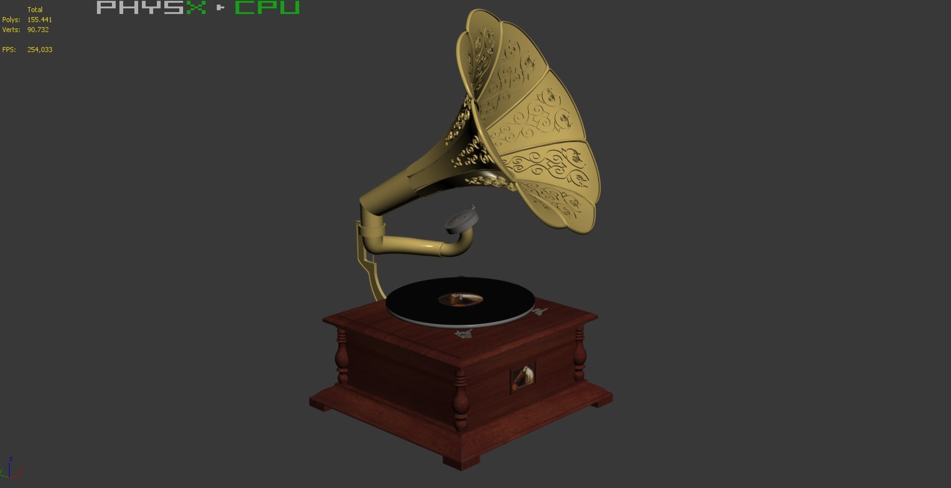 Gramaphone Voice 3d Model