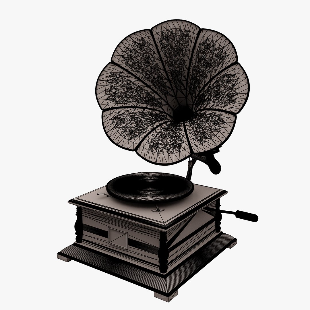 Gramaphone Voice 3d Model