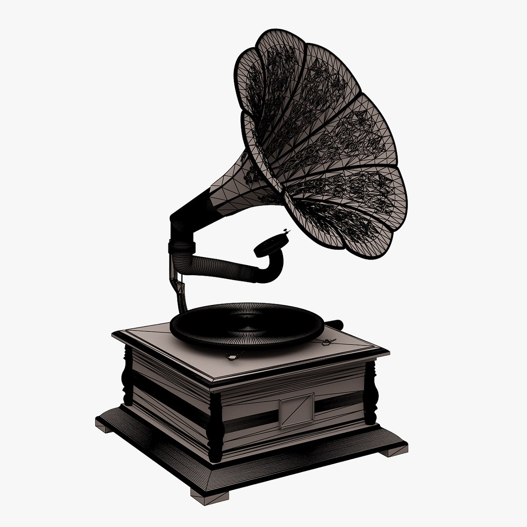 Gramaphone Voice 3d Model