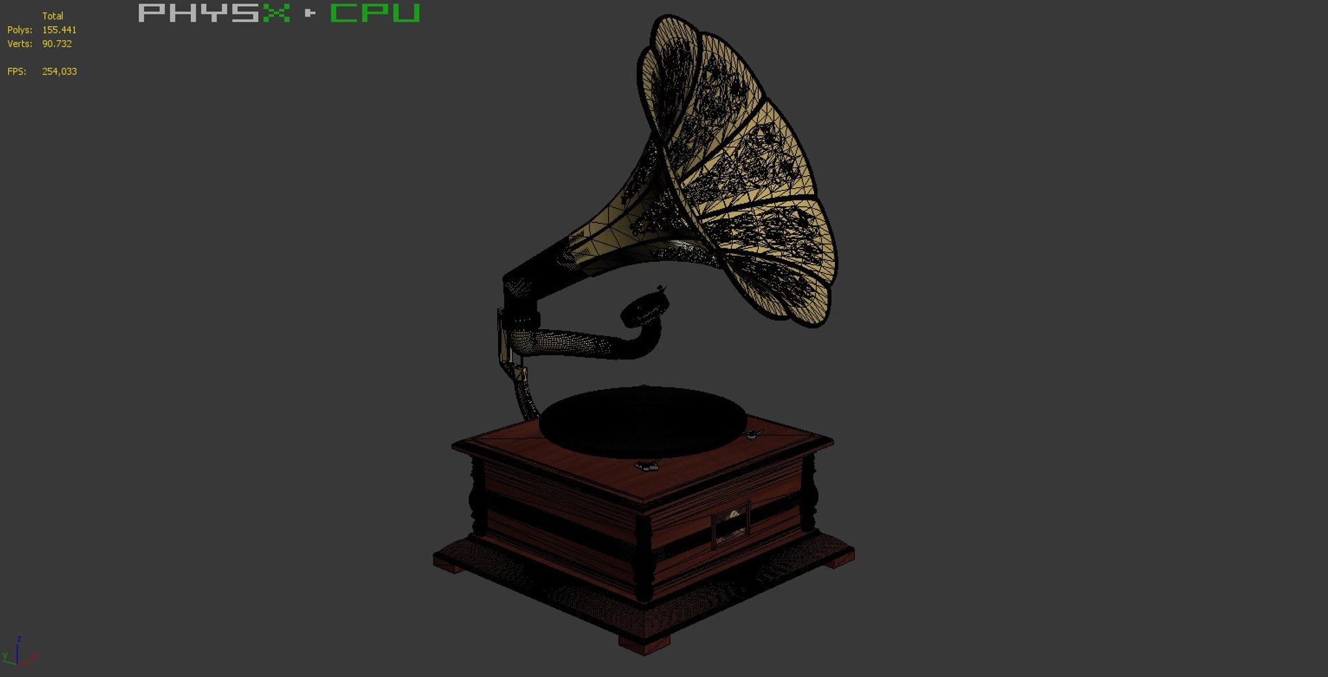 Gramaphone Voice 3d Model