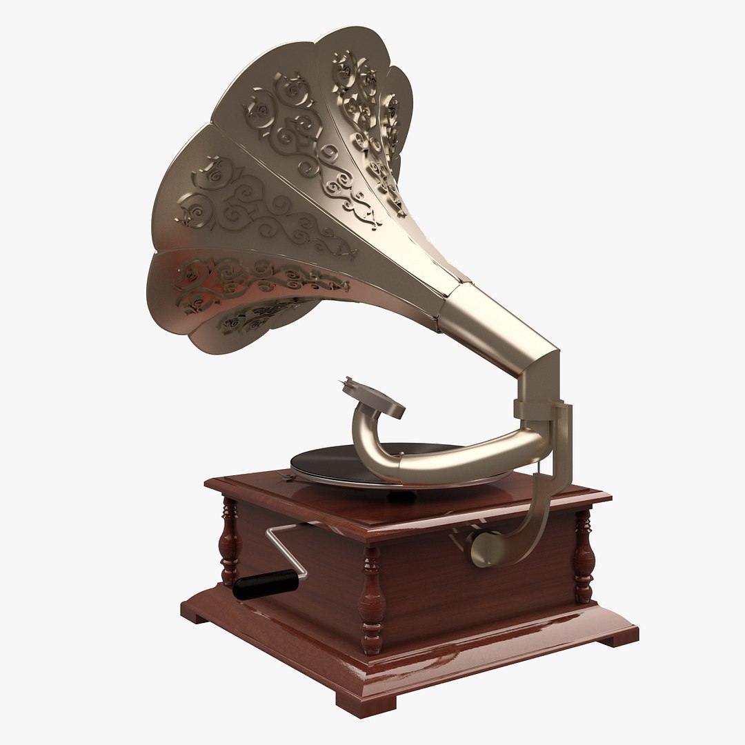 Gramaphone Voice 3d Model