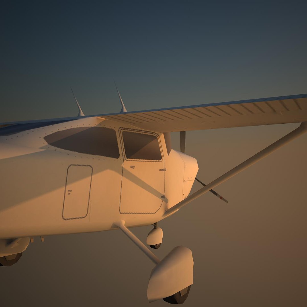 3d cessna 182 basic model
