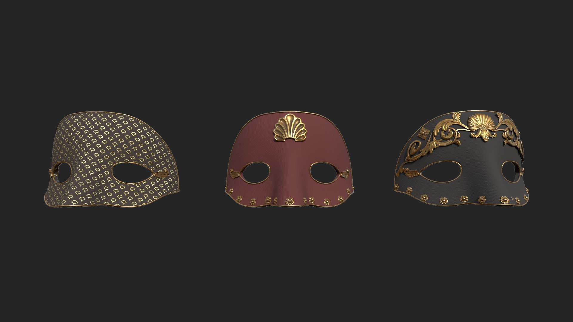 Mask 3D Model - TurboSquid 1832314