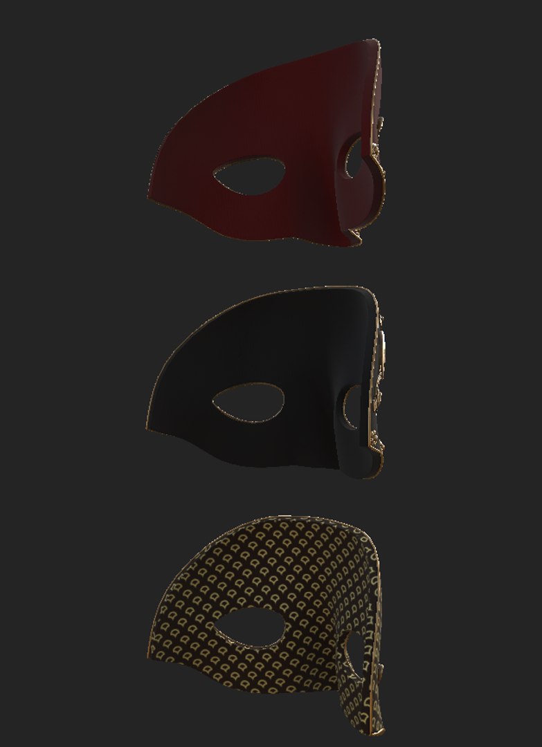 Mask 3D Model - TurboSquid 1832314