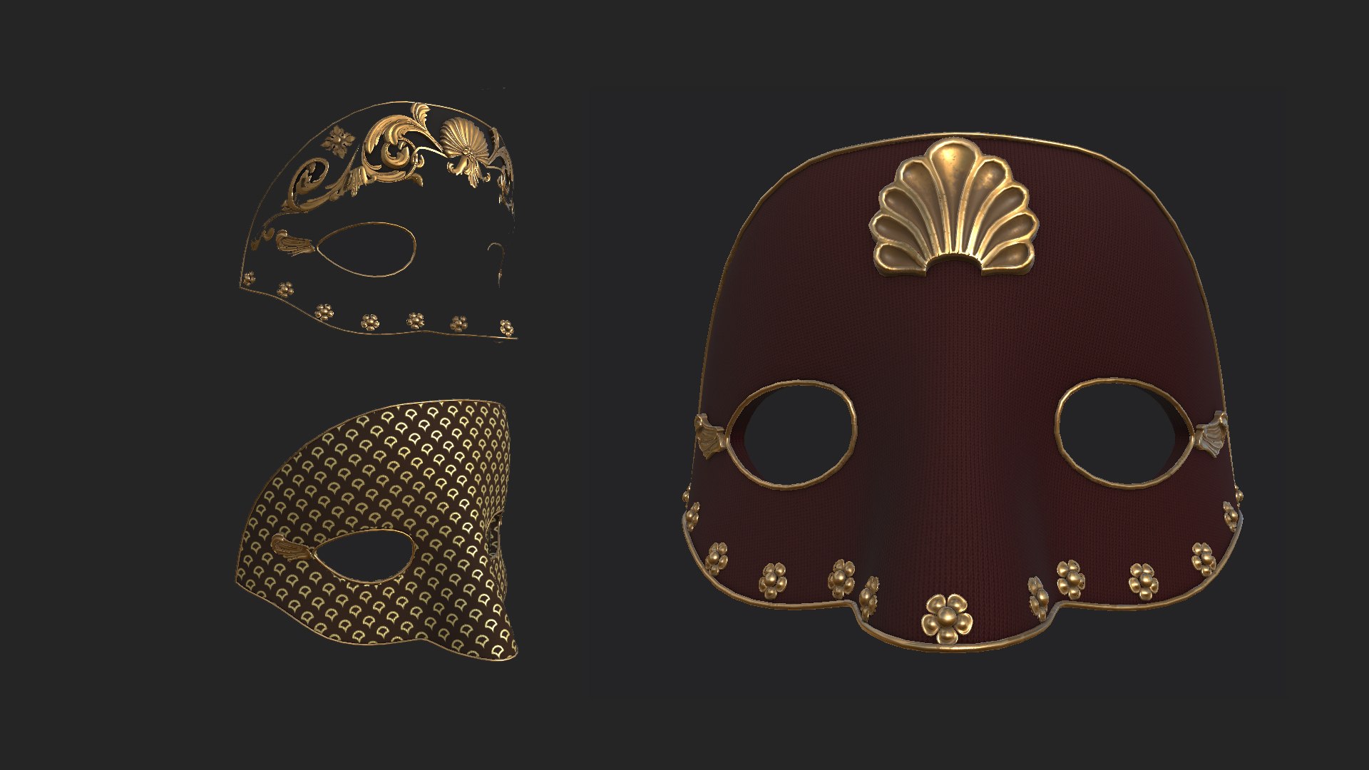 Mask 3D Model - TurboSquid 1832314