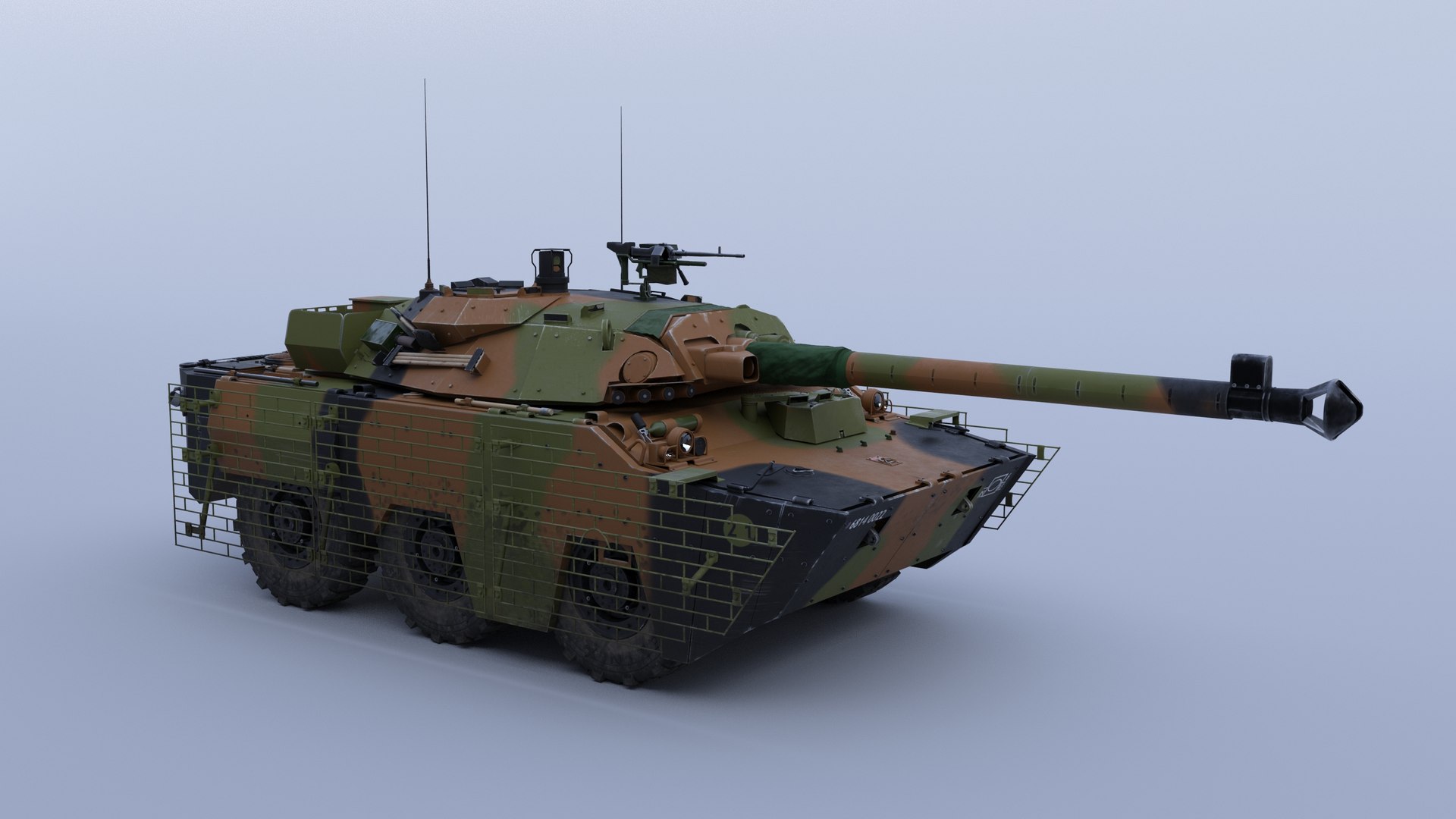 Tank Amx 3D Model - TurboSquid 1344975