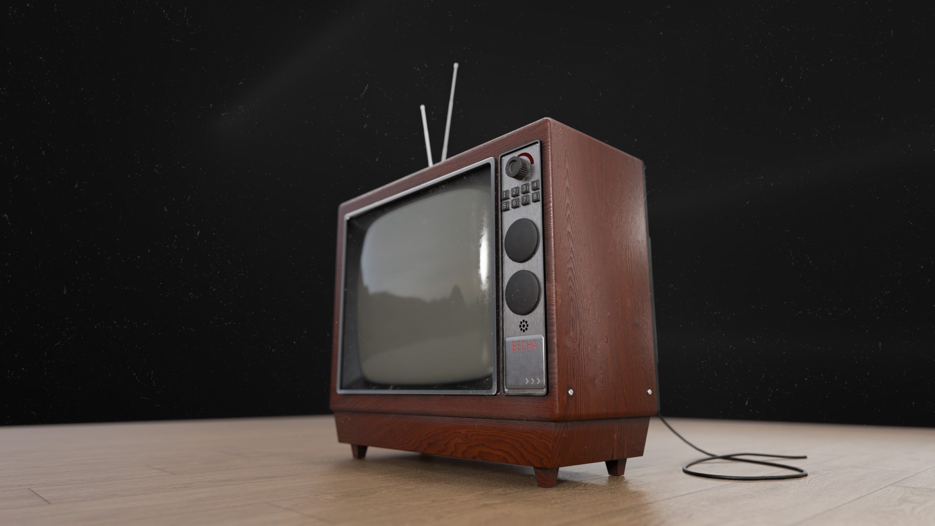 Old TV 3D Model - TurboSquid 2433047