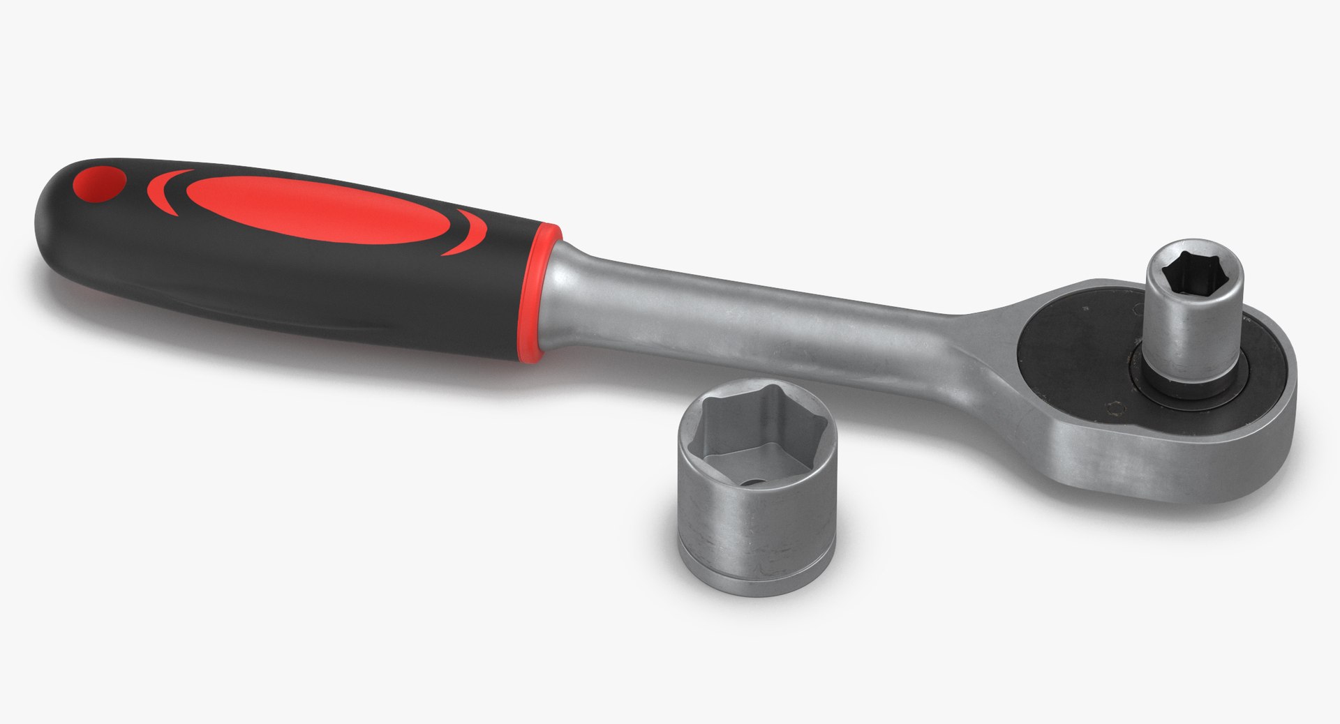 Socket Wrench 3D Model - TurboSquid 1257098