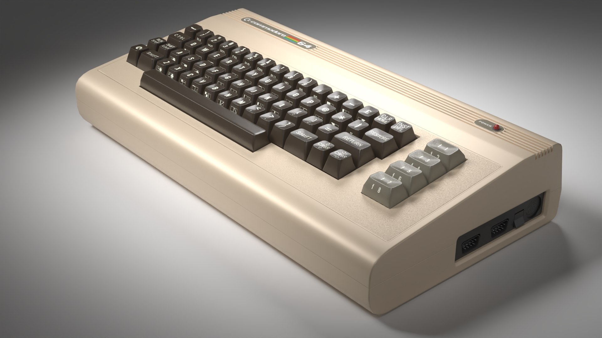 Commodore 64 3D - TurboSquid 2209871