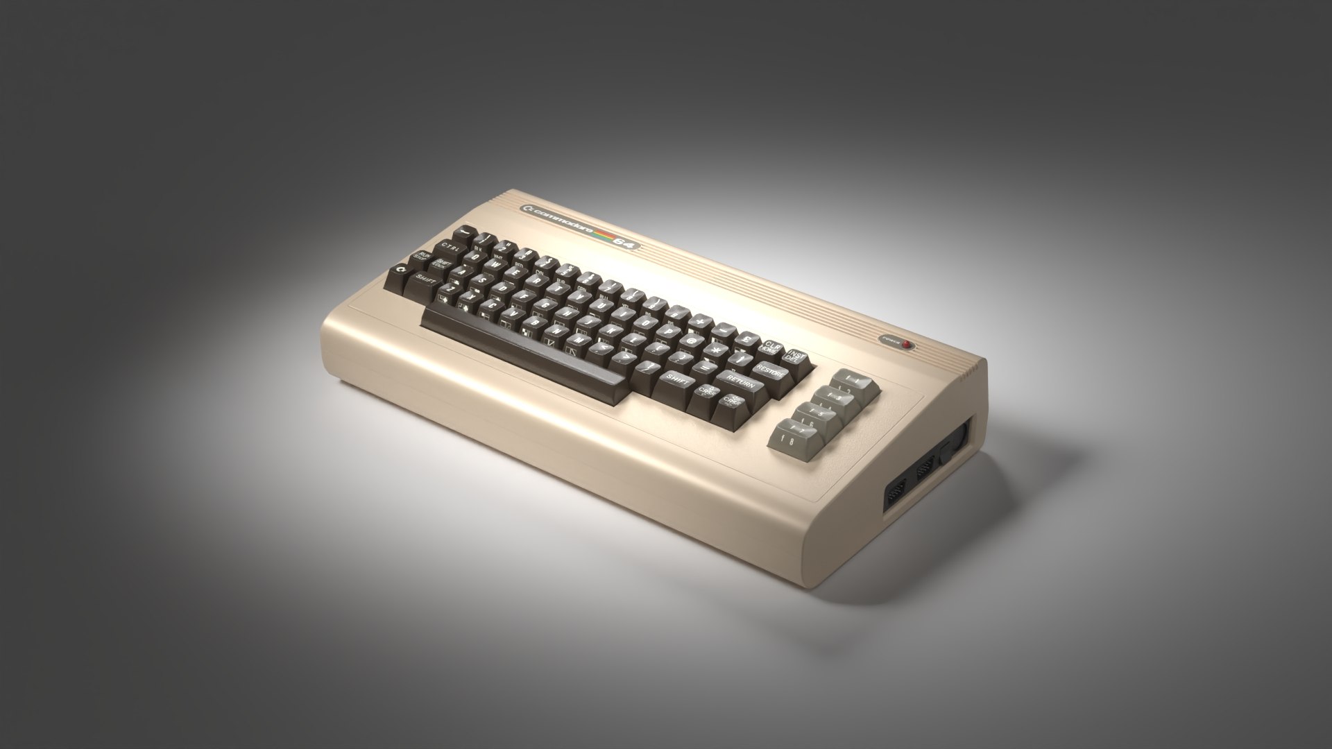Commodore 64 3D - TurboSquid 2209871